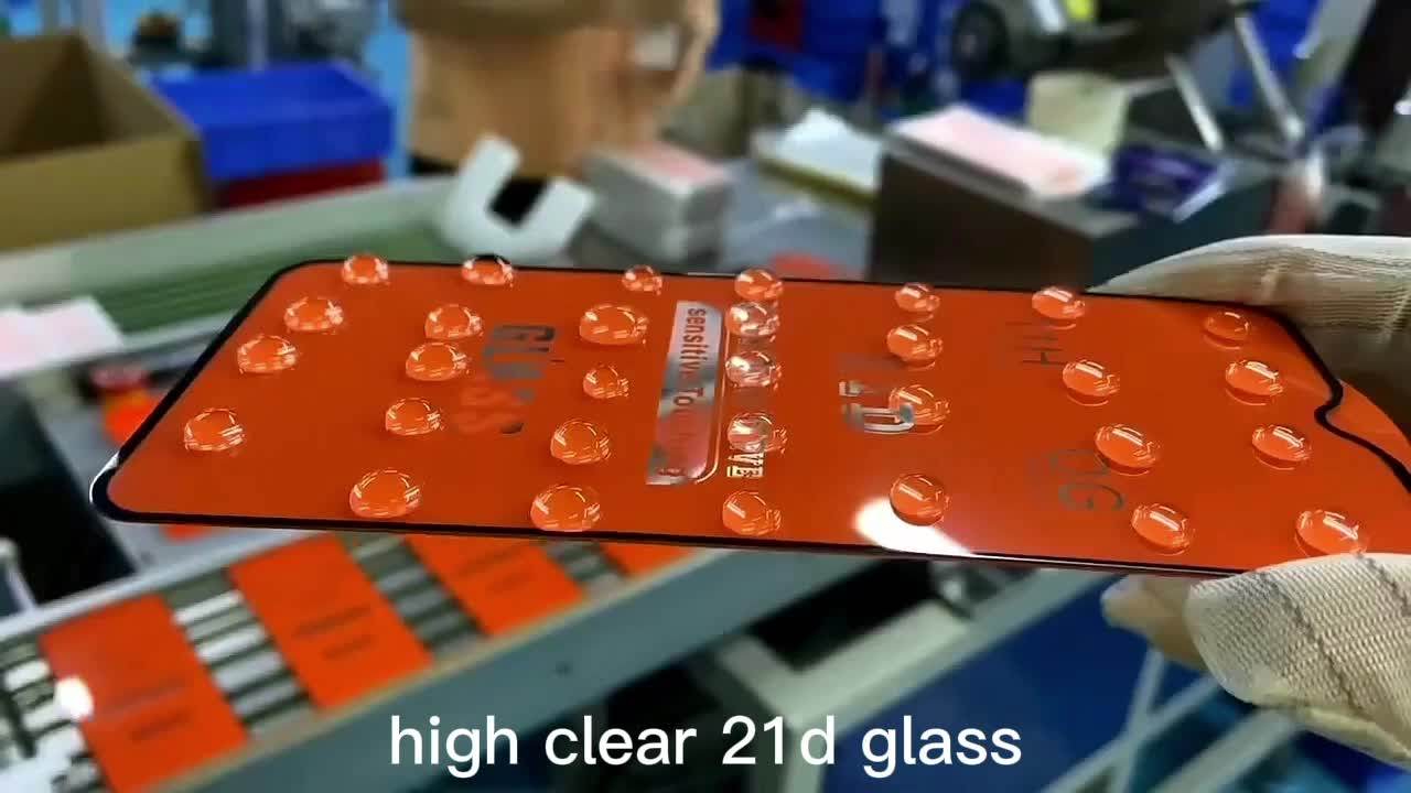 Wholesale 21d Mobile Phone Full Glue Tempered Glass Film Screen ...