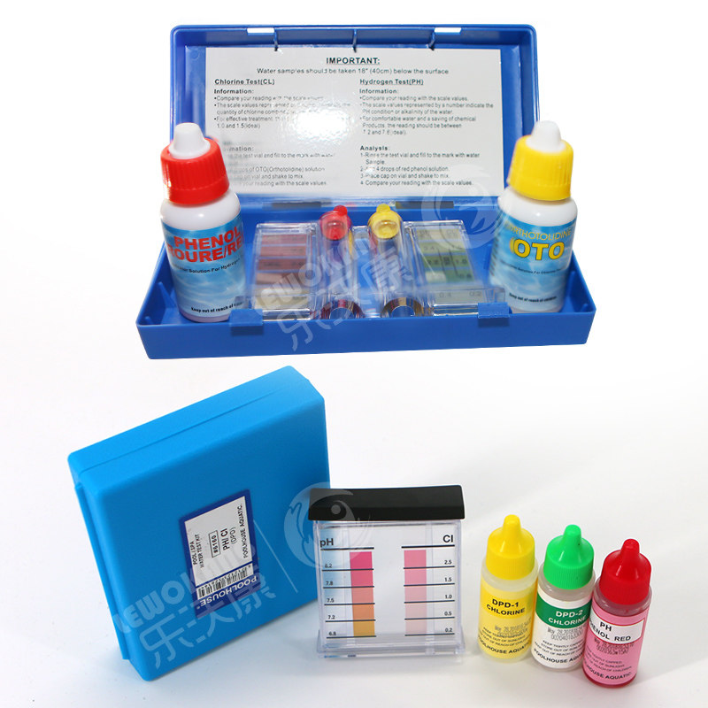 [USD 21.49] Chloropa swimming pool water test box water quality test ...