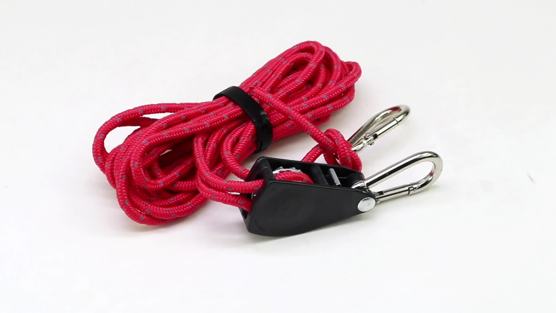 1/4 Inch 150lbs Reflective Rope Ratchet Tie Down For Light Duty - Buy 1 ...