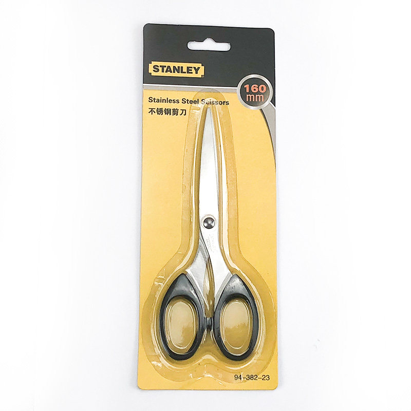 Stanley STANLEY Stainless Steel Scissors Office Home Cut stationery Cut ...