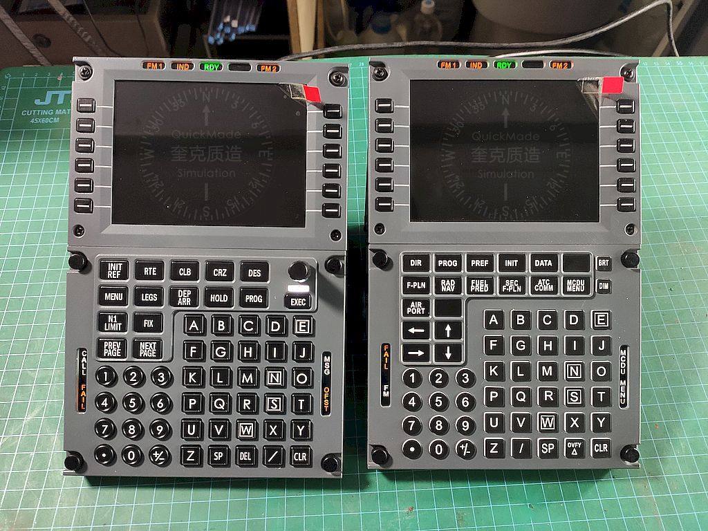 QCDU Boeing B737 Airbus A320 CDU FMC MCDU Flight Computer Quick ...