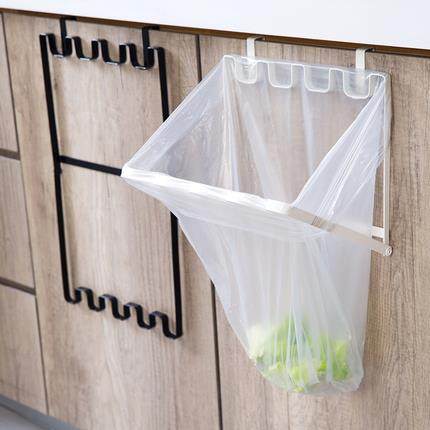 Buy Kitchen cabinet type garbage bag hanger wall-mounted door-back ...