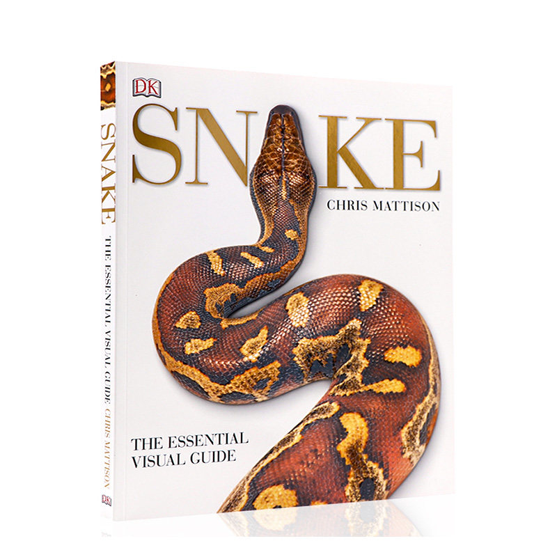 🐍揭秘蛇的秘密！DK蛇类百科 英文原版 Snake The Essential Visual Guide 图解指南-科普读物/自然科学/技术类 ...