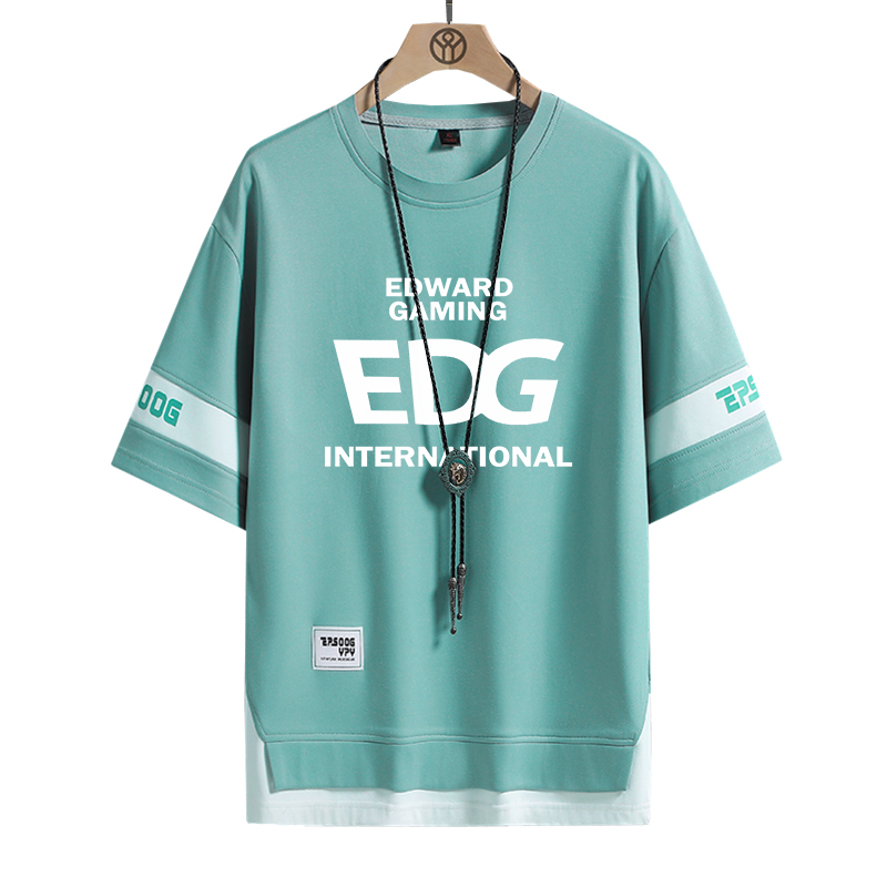 2025夏季男装英雄联盟EDG SKT1 BLG战队服，LOL季中赛短袖T恤女真香预警！_英雄联盟_淘宝游戏网