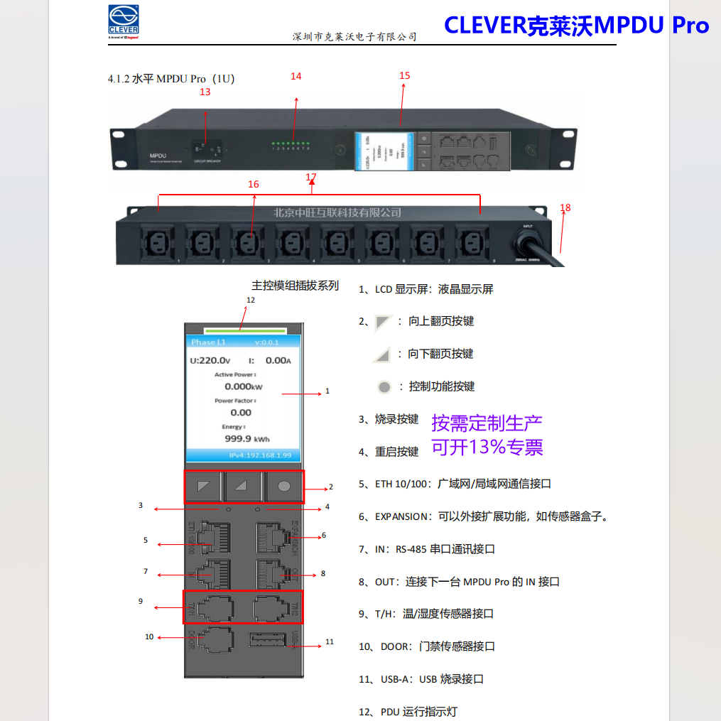 克莱沃MPDU Pro电源分配器：智能远程控电，机柜管理新神器？-PDU机柜电源插座-淘宝百科网