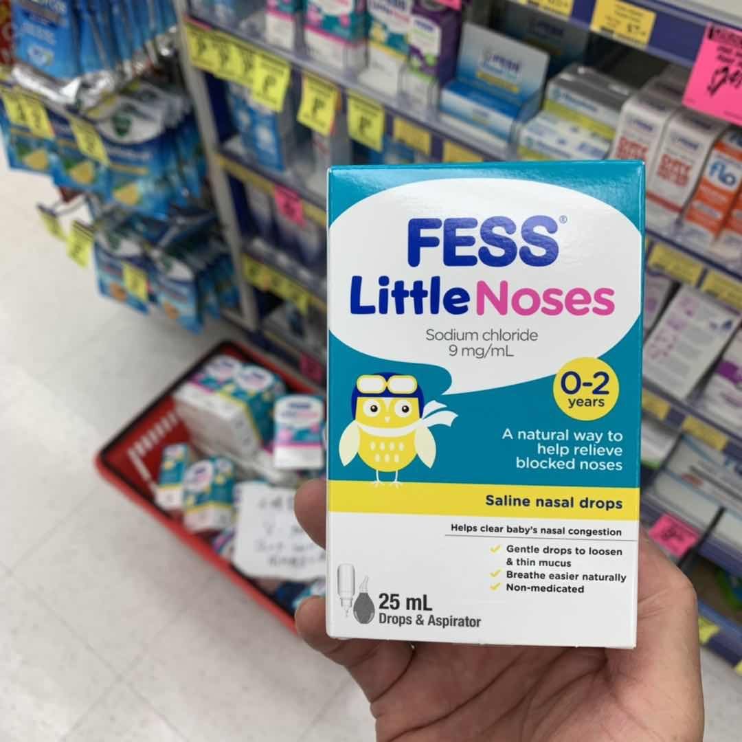 [USD 30.15] In Stock Australia Fess Little Noses Baby Nasal Spray Nasal ...