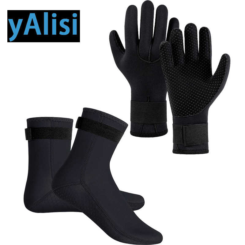 🌟 A must-have for winter diving! 5mm cold-proof diving suit 🌟