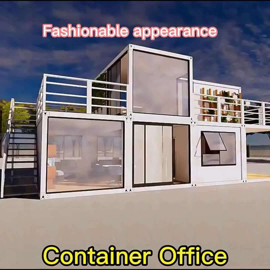 20ft 40ft Prefab Detachable Container Coffee Shop Restaurant Luxury ...