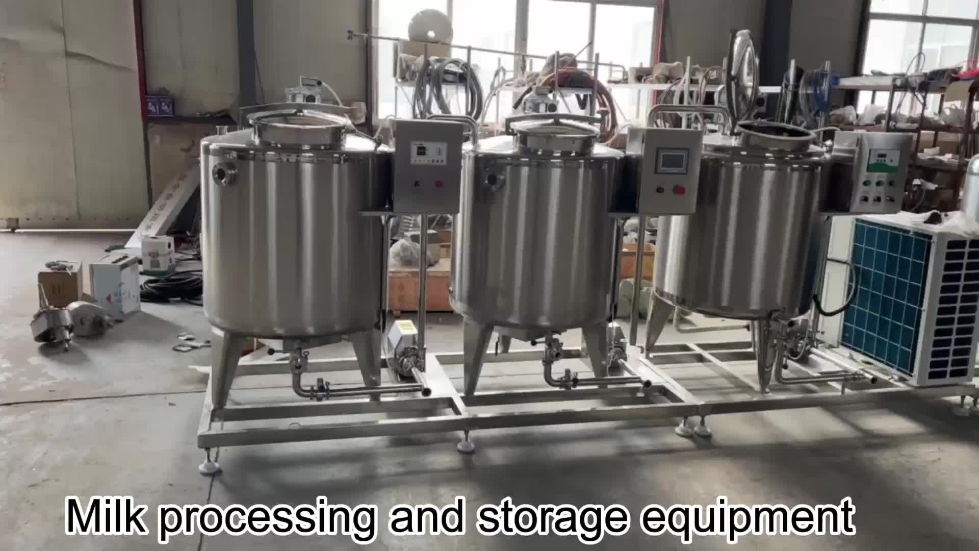 Fully Automated Batch Pasteurizer Stainless Steel Pasteurization Tank ...