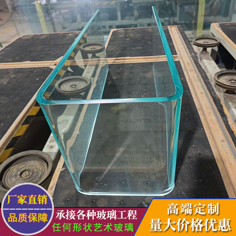 钢化热弯玻璃定制：打造独一无二的弧形楼梯扶手，让家更有观景体验！-普通平板玻璃-淘宝百科网