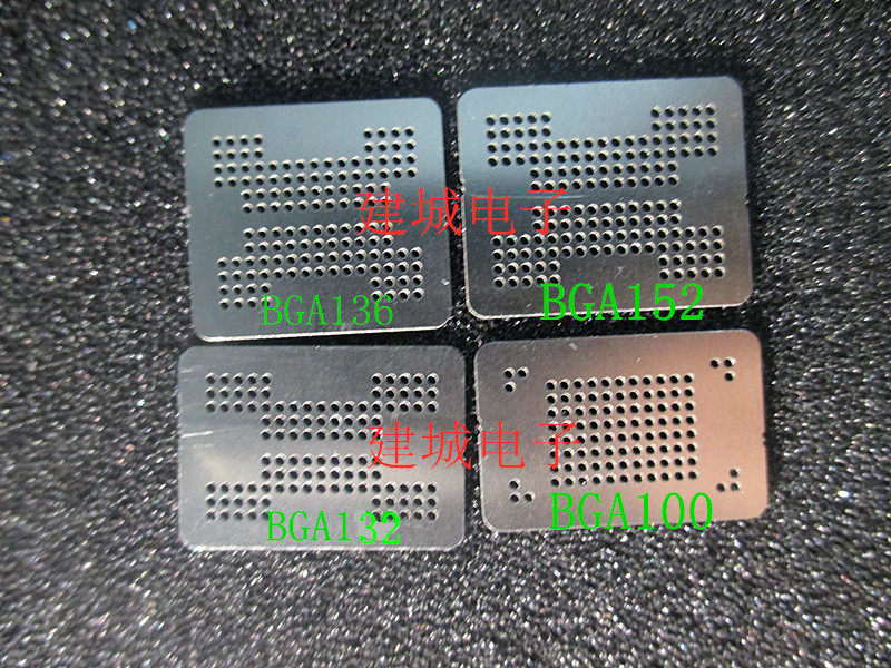 BGA132 BGA152 BGA100 BGA136 U盘SSD固态硬盘字库内存芯片钢网-Taobao