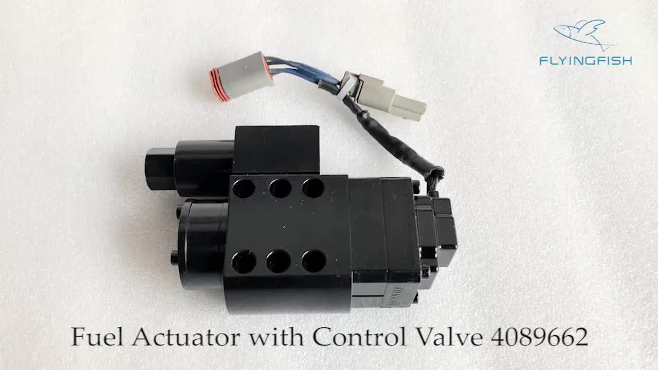Brandstof Actuator Met Regelklep 4089661 4089662 4001814 4009865 ...