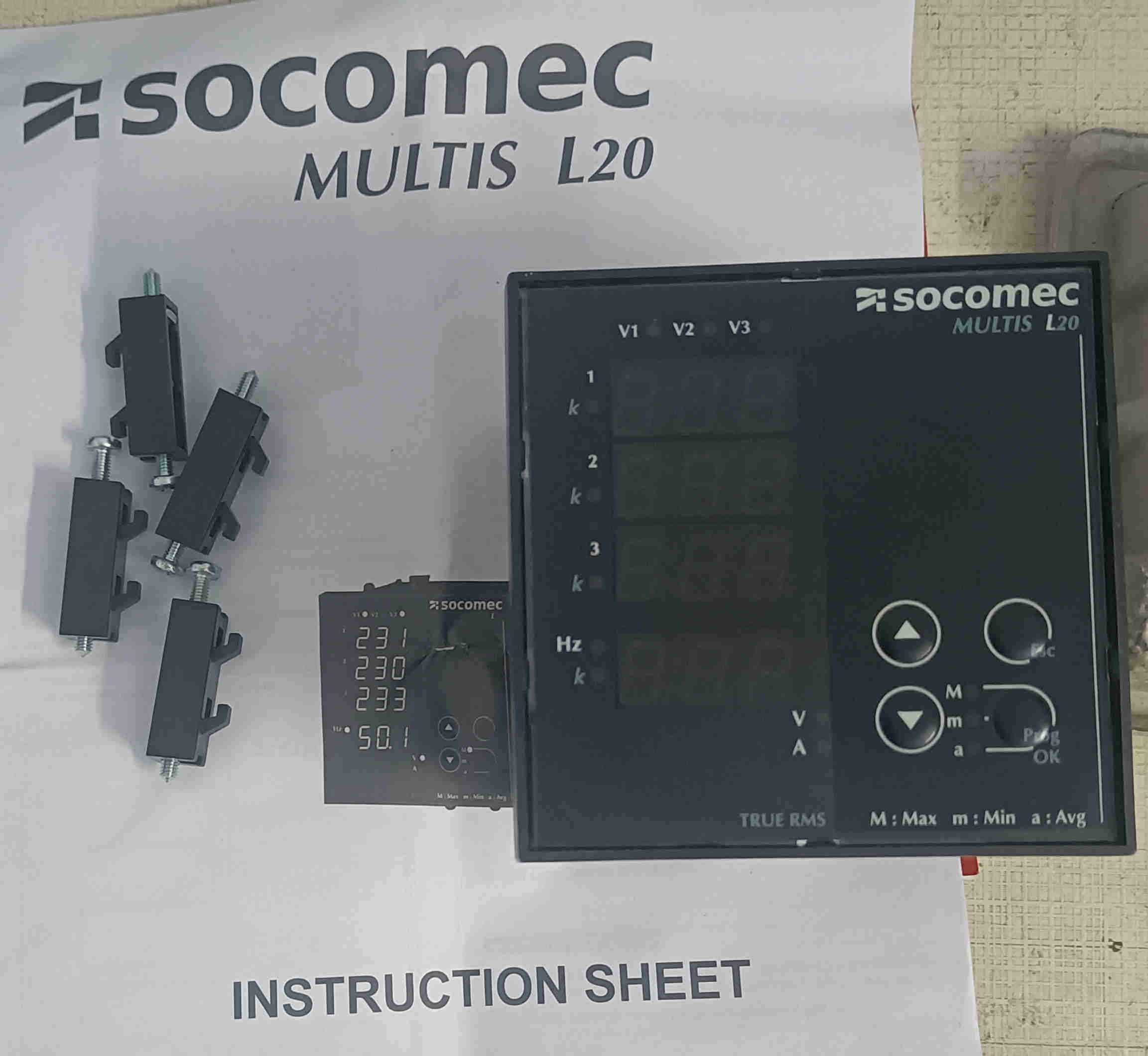 全新原装 法国溯高美 SOCOMEC socomec multis l20 数字电力仪表 - 〓器材友情交换〓 - 矿石收音机论坛 ...