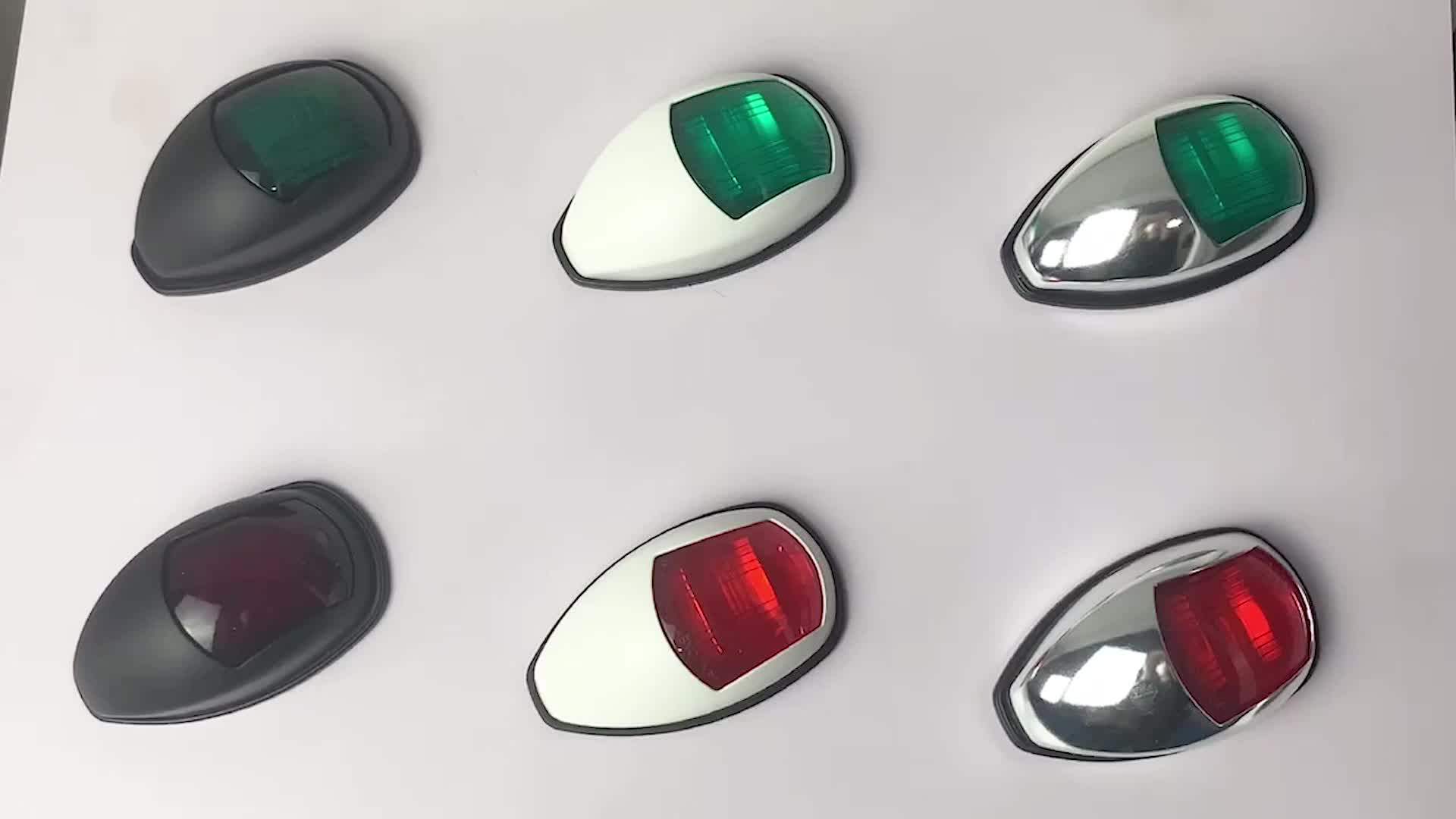 Side Light 12v 24v Pontoon Lighting Yacht Led Marine Boat Navigation ...