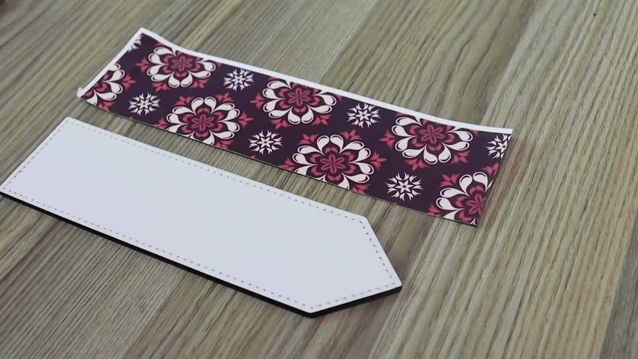 Sublimation Blanks Pu Bookmark School Office Supplies Diy Photo Print ...