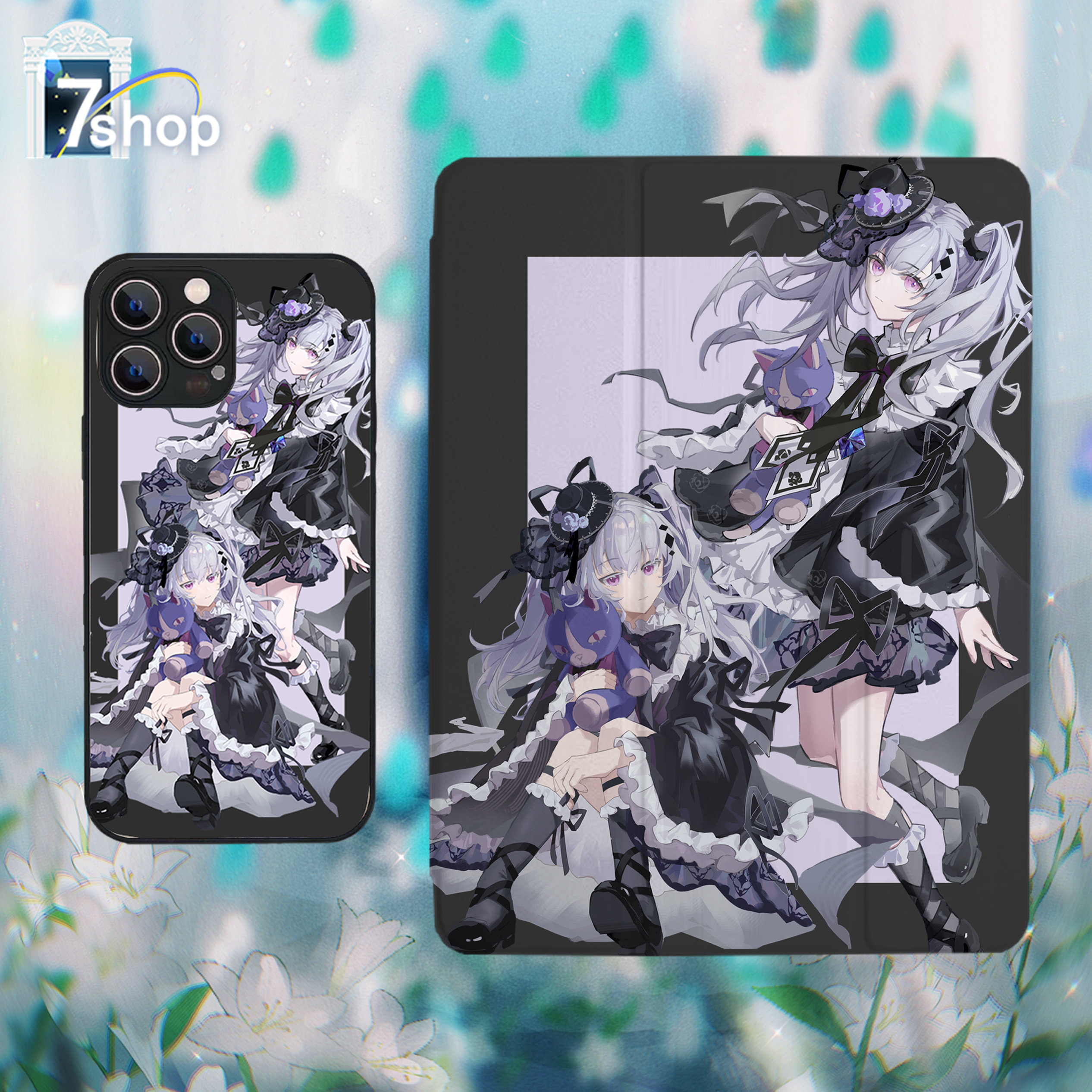 舞萌dx同人設計手機殼 阿希德主題iPad保護殼 可訂做acid 7sref區域風格