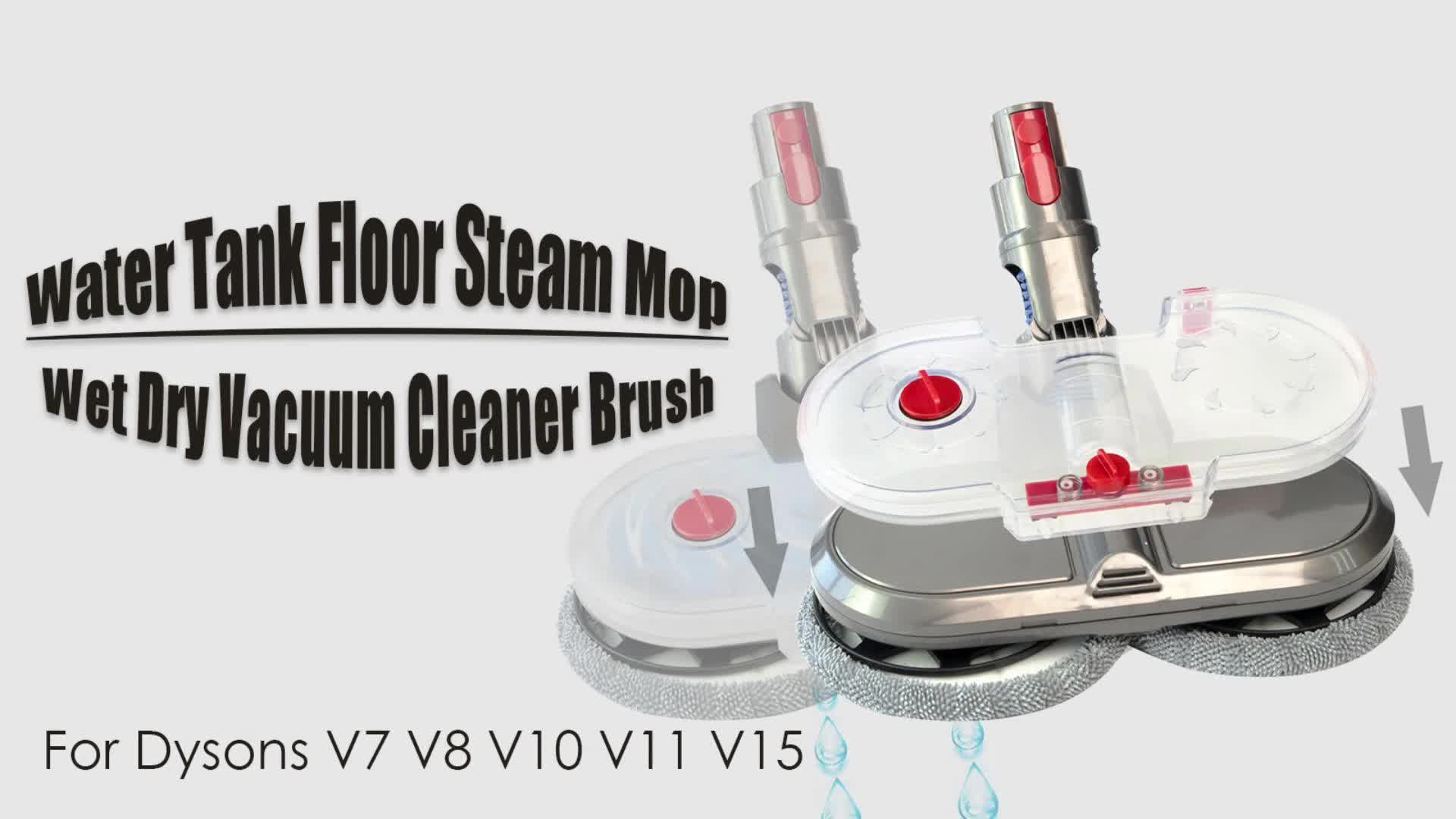 Motorized Wet Dry Floor Vacuum Cleaner Mop Head Brush For Dysons V6 V7 ...