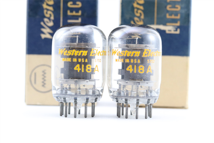 美国原盒西电Western Electric 418A带圆环/方环喷碳电子管（真空管） - 淘宝西电货柜 - 港澳台深圳珠海地区及国外 - 胆 ...