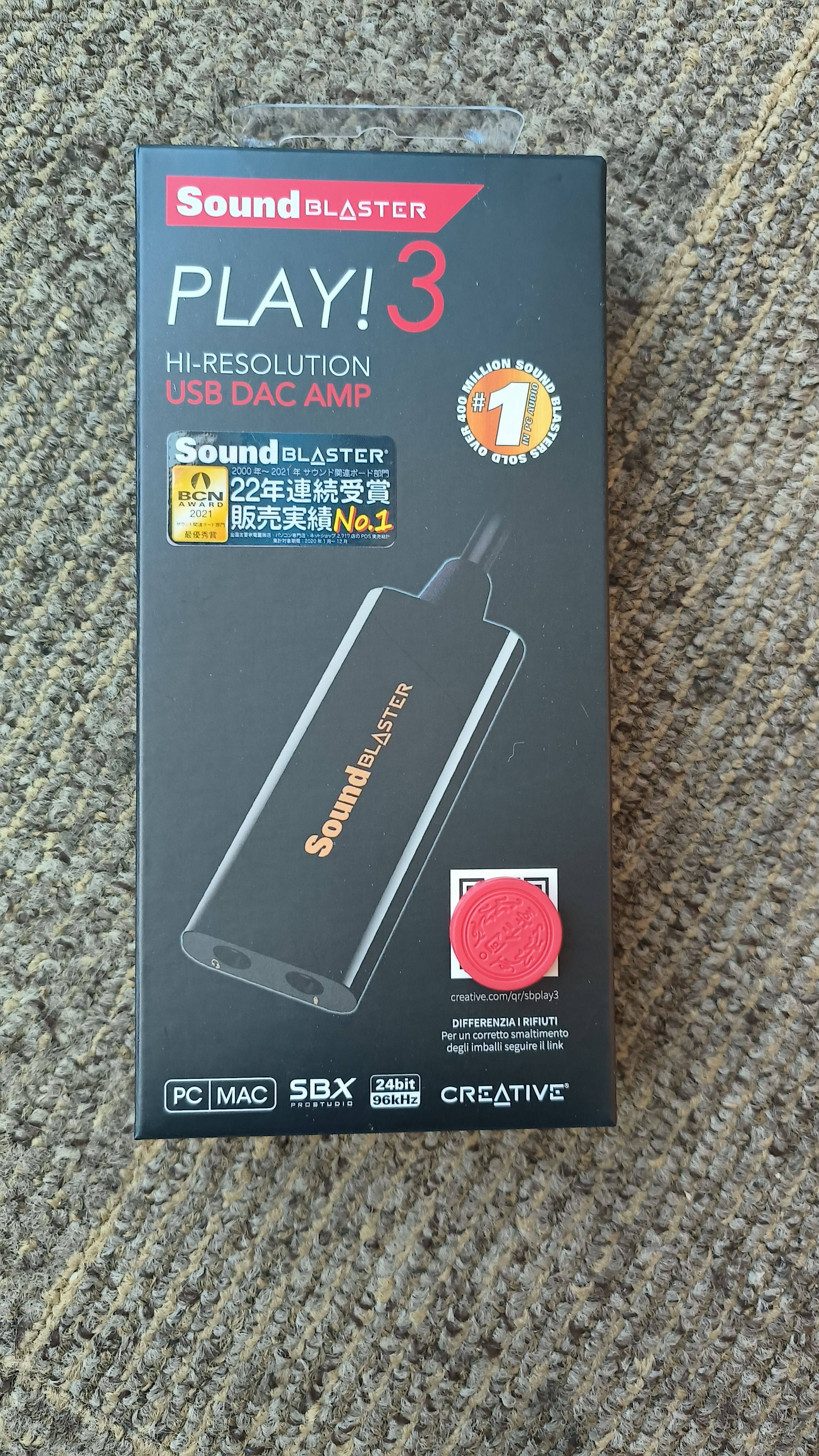 Creative Sound Blaster Play3 USB声卡，音质革命者？深度评测与解析-声卡-淘宝好物网