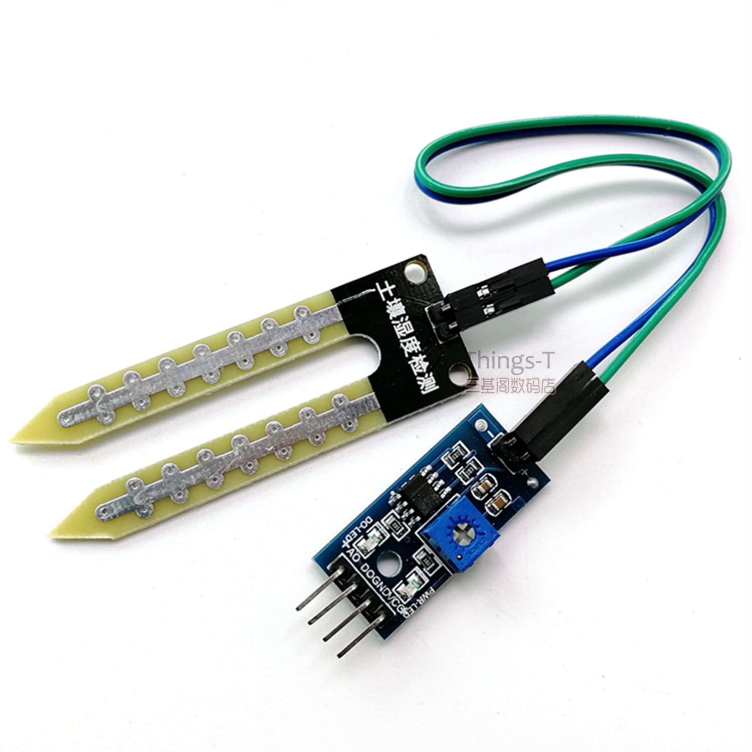 [USD 4.28] Soil Moisture Sensor Module YL-69 Humidity Test Raspberry ...