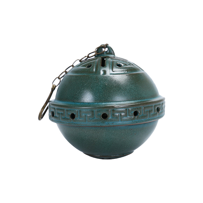 [USD 33.39] Tumbler incense smoked incense ball ceramic incense ball ...