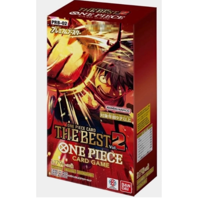 Must buy for 25 years! one piece tcg japanese version prb-02 booster ...
