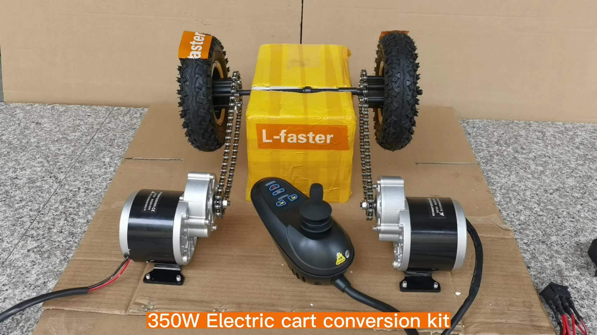 L-faster 24v Dual Drive Joystick Controller 350w Electric Dolly Cart ...