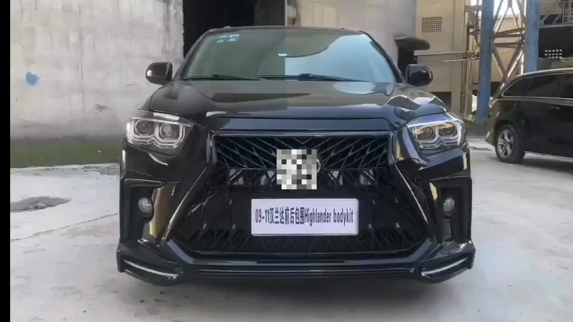 Hot Sale Car Front Bumper Conversion Bodykit Body Kit For Toyota ...