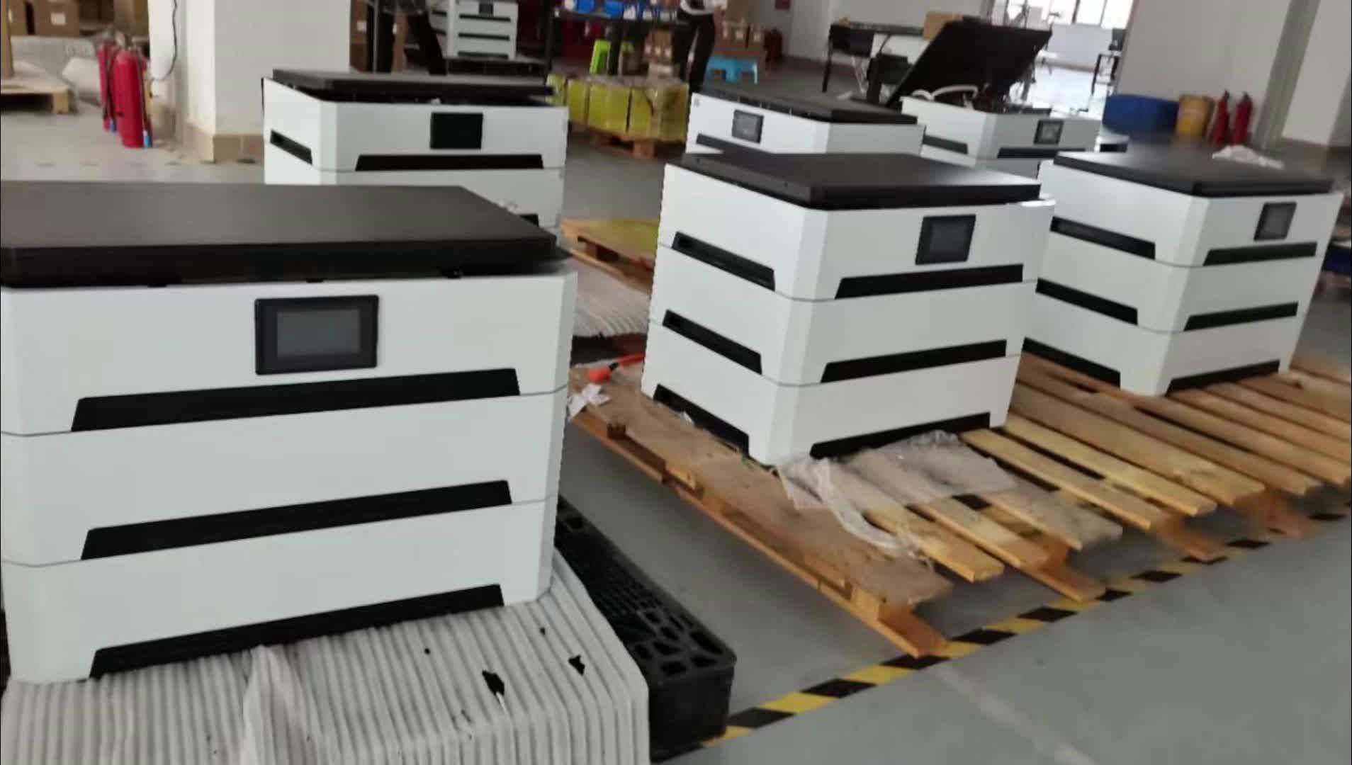 Stacking Power Wall Storage System 5kwh Lifepo4 Battery Pack 48v 100ah ...