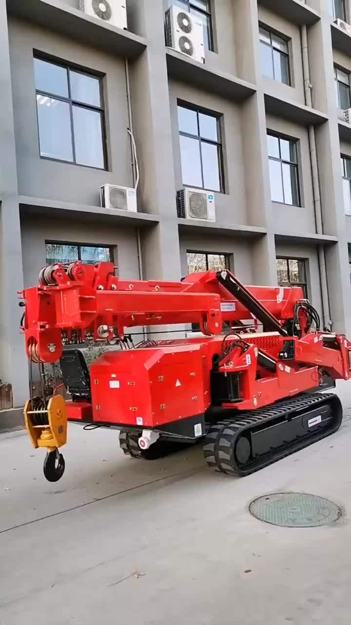 Mini Spider Crane,Mini Crawler Crane 5 Ton Used In Narrow Space - Buy 5 ...