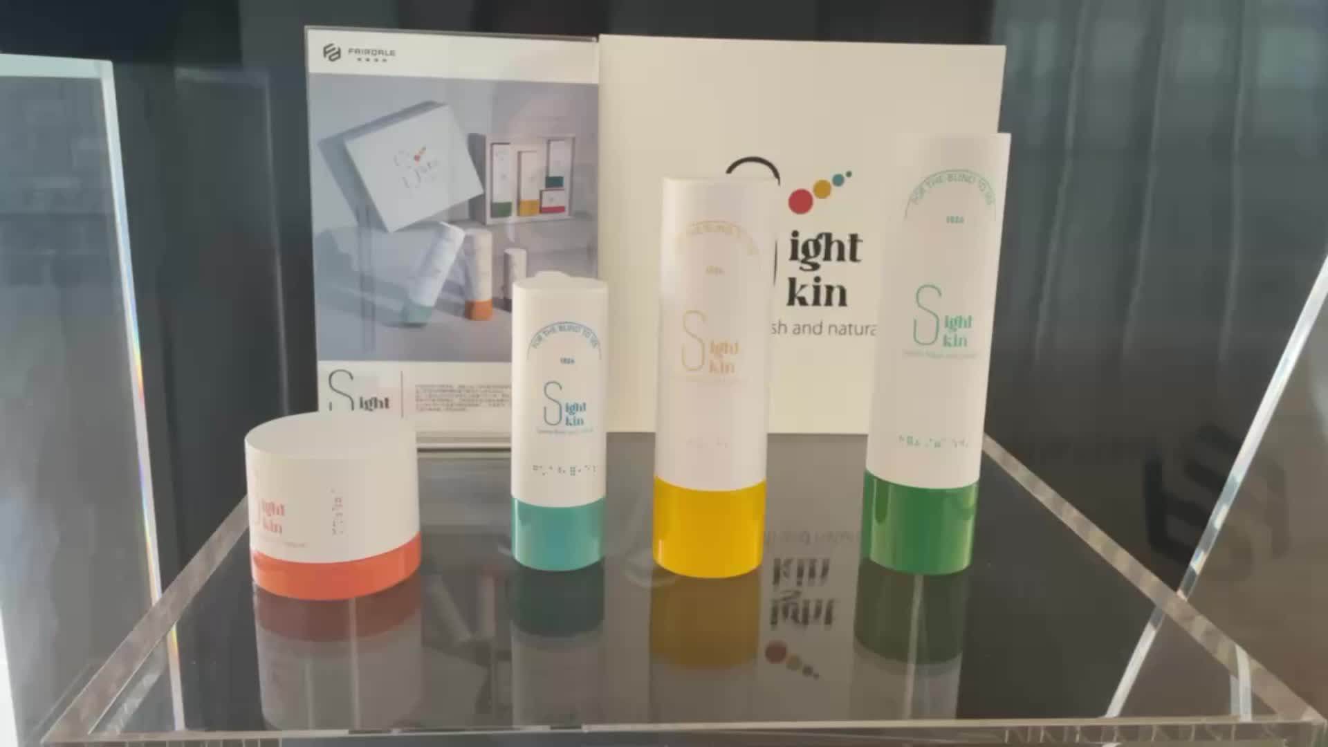 Luxury Unique Glass Skincare Containers Jars Set Refillable Cosmetic ...