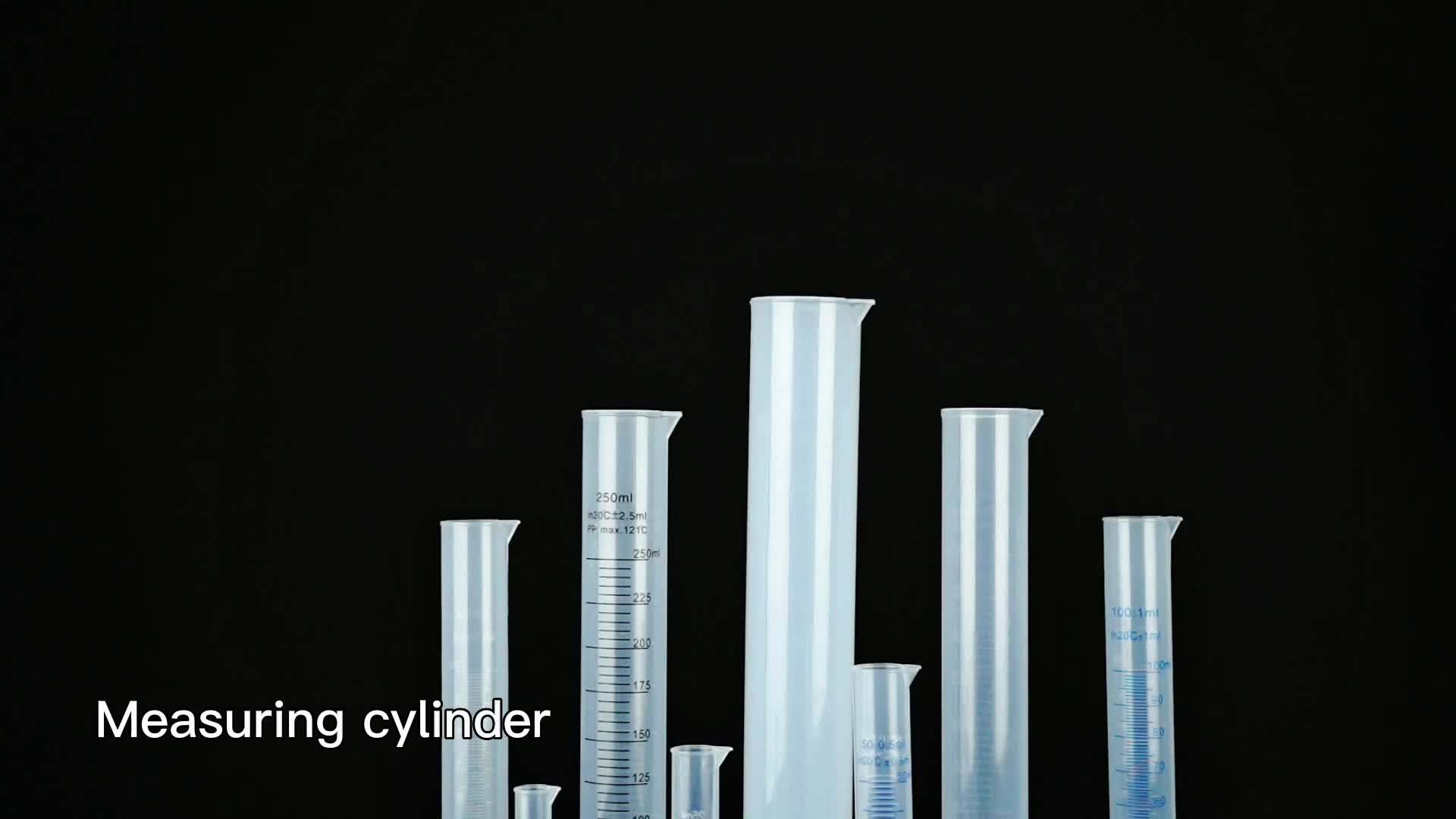 Clear Graduated 10ml 25ml 50ml 100ml 250ml 500ml 1000ml 2000ml Plastic ...