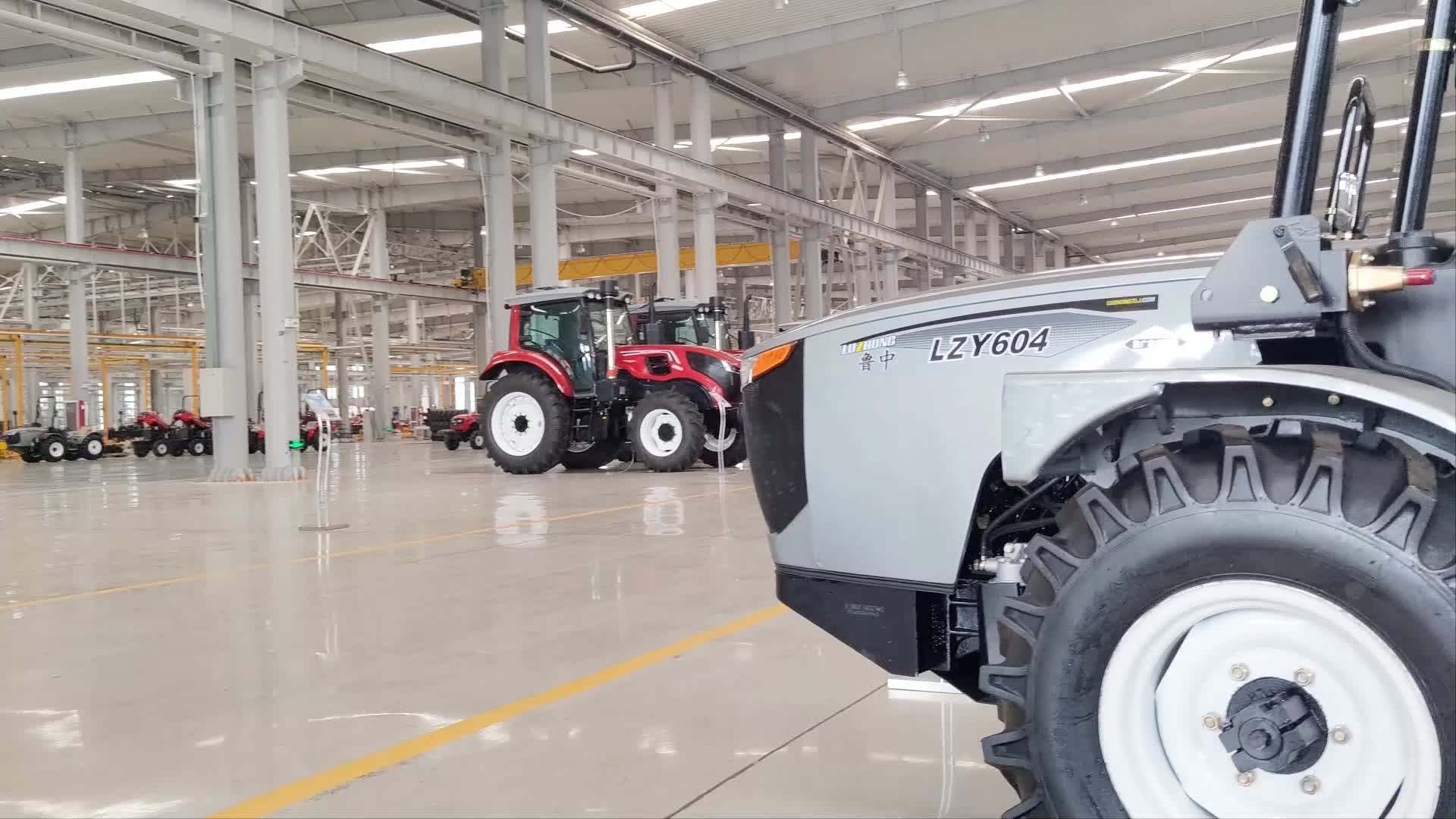 Medium Size 60hp Articulated 4 Wheel Tractor For Mountains Hill Terrain ...