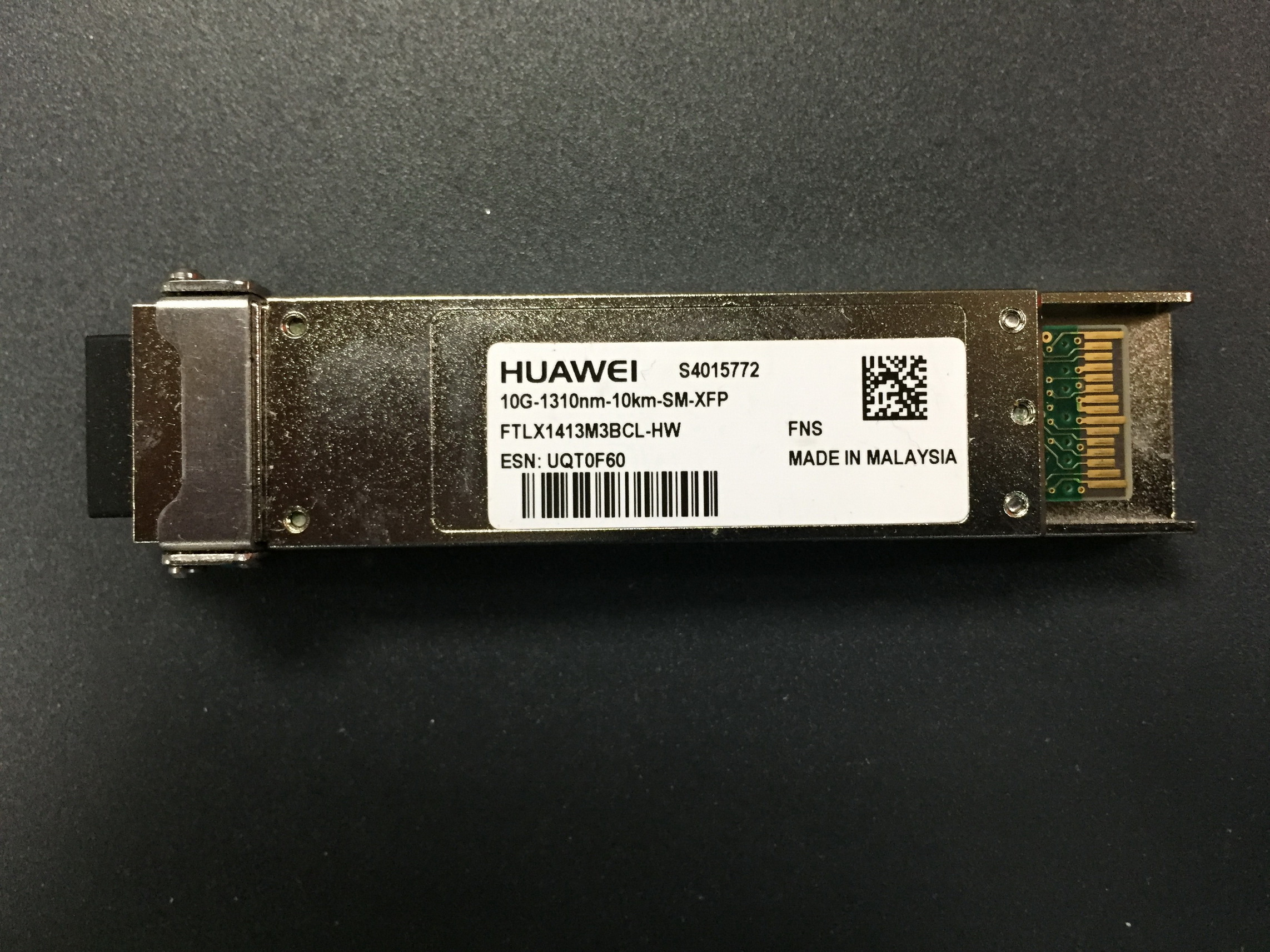 Huawei 10G-1310nm-10km-SM-XFP FTLX1413M3BCL-HW optical module