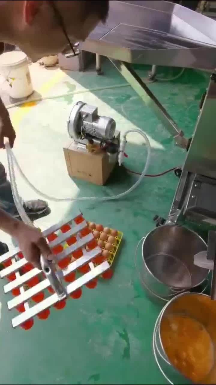 Egg Breaking Cracking Machine For Breaking Eggs - Buy Egg Shell Washing ...