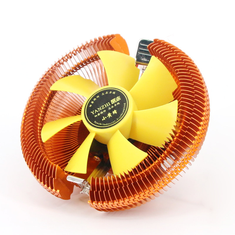 amd intel cpu fan desktop cpu radiator fan cpu fan mute 775 / 1155 ...