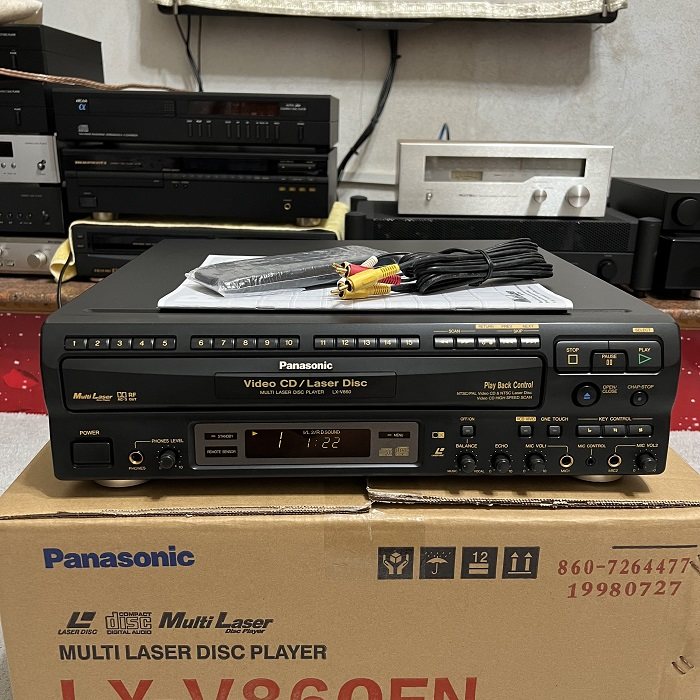 松下LD/CD影碟机LX-V860：重温经典，近全新二手机，性能依旧王者！-影碟机-淘宝好物网