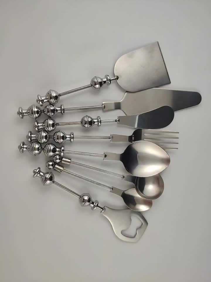 Add A Bead Diy Beadable Cheese Knife Cutlery Beaded Products Knife ...