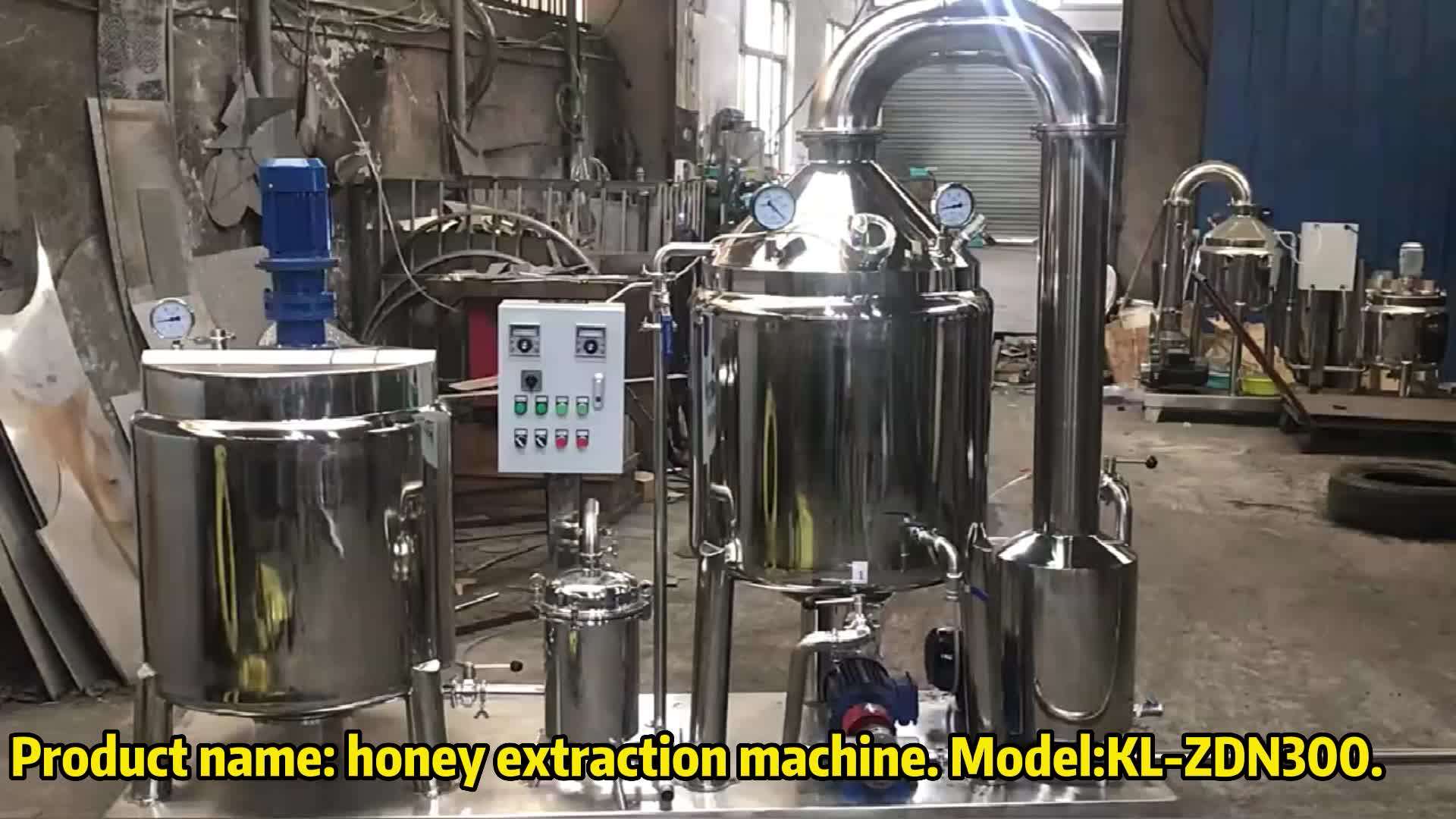 Small Honey Processing Machines 0.5 Ton For Honey Preheating Mixing ...