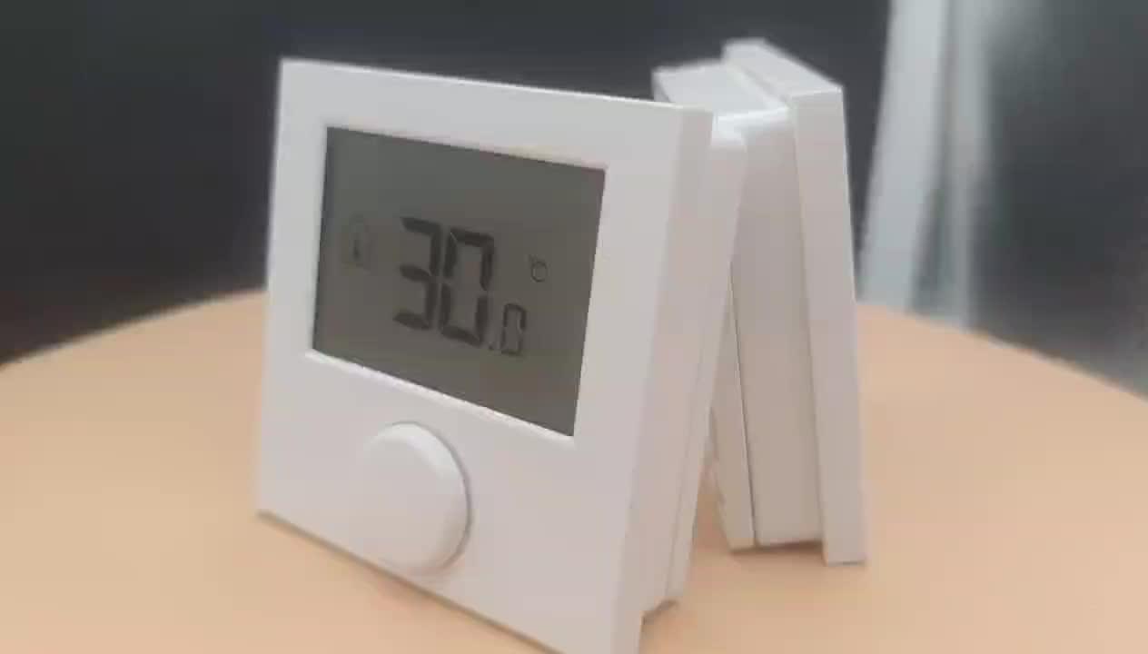 Telin Ac8068 Wired Programmable Battery Operated Room Thermostat For ...