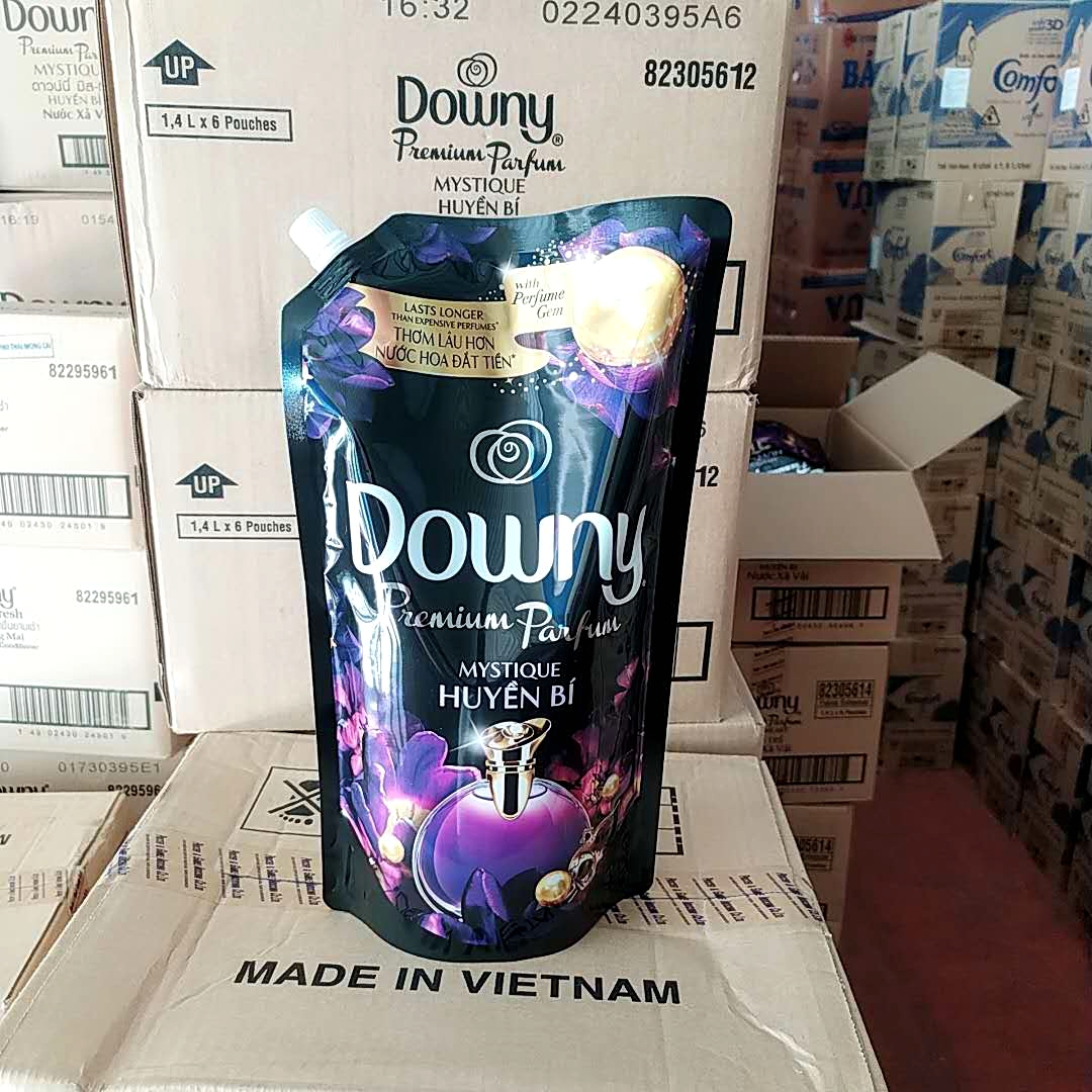 越南进口当妮Downy衣物柔顺护理剂悠密香水味持久香紫色1350g袋装，真的能让衣物持久留香吗？-常规洗衣液-淘宝好物网