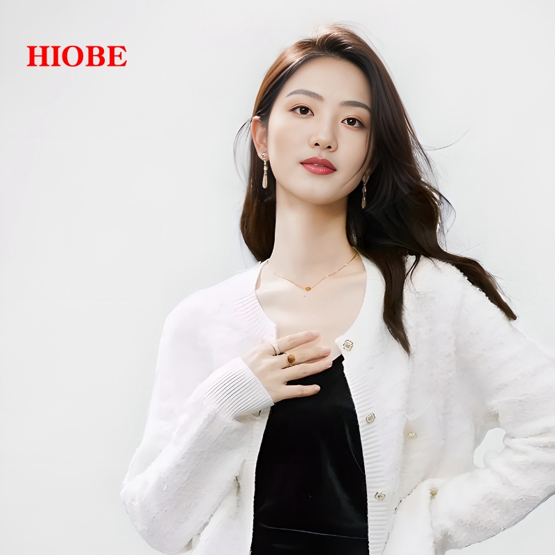 【商場】HIOBE女裝氣質小香風淑女減齡休閒百搭針織開衫外套女-Taobao