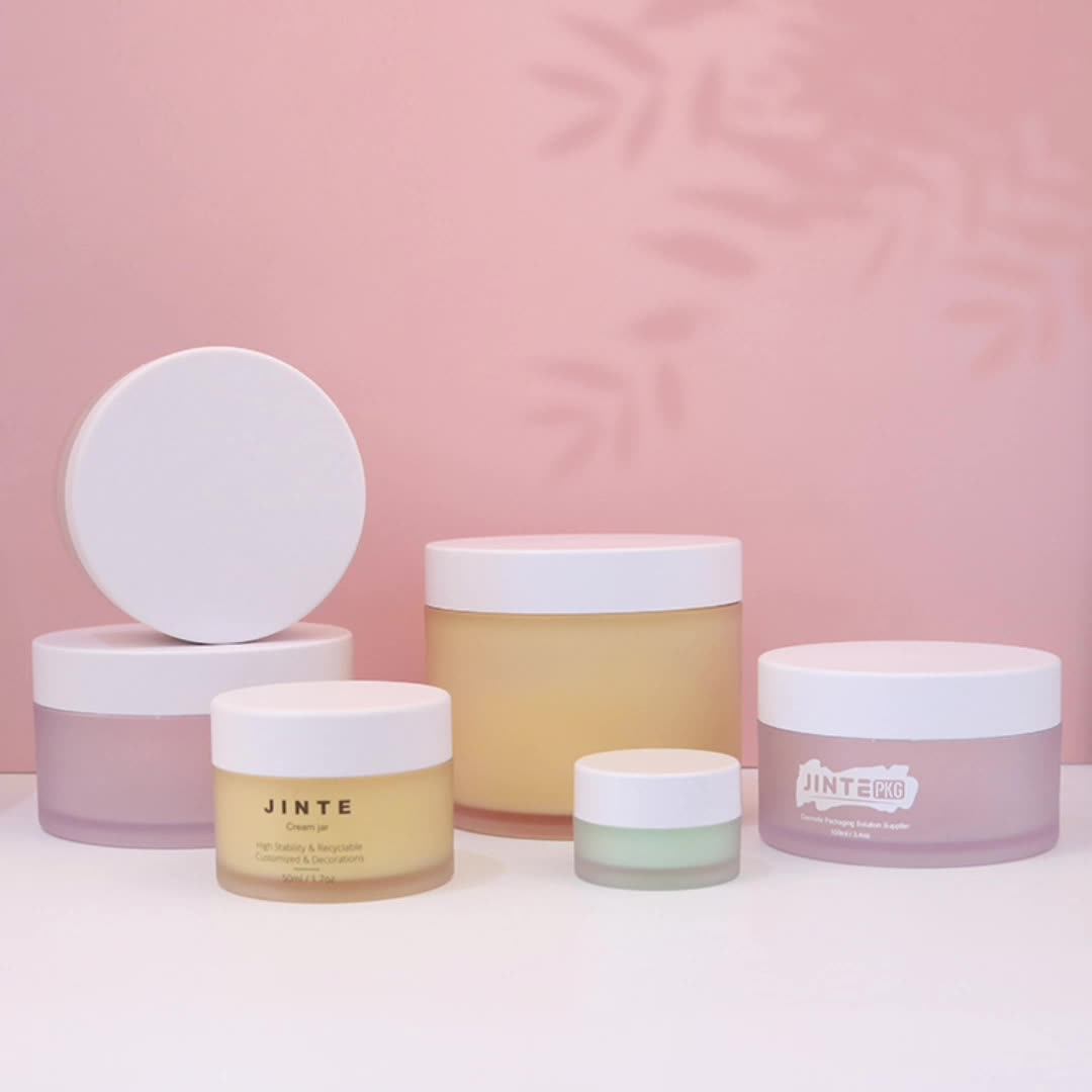 8oz 250ml Empty Body Butter Plastic Jars Read To Ship With Low Moq Foot ...