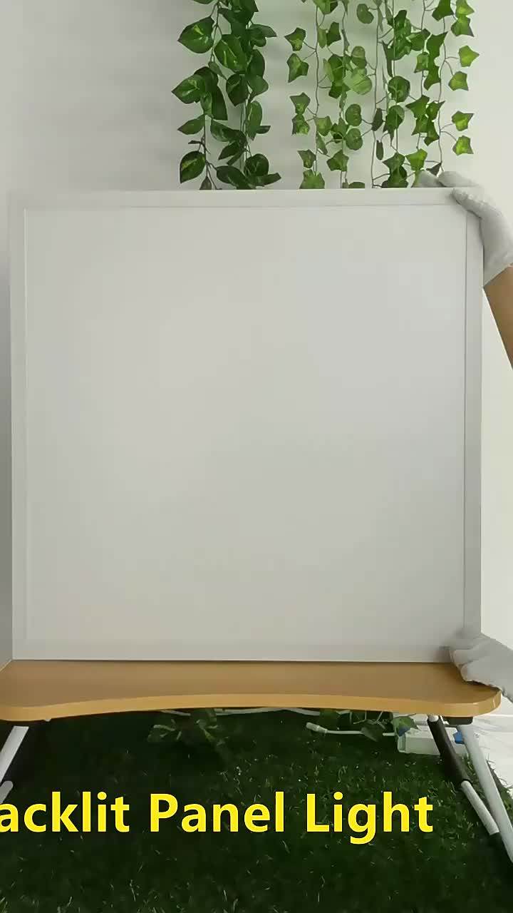 Square Flat Backlit Led Panel Light 2x2 2x4 60x60 595x595 25w 36w 40w ...