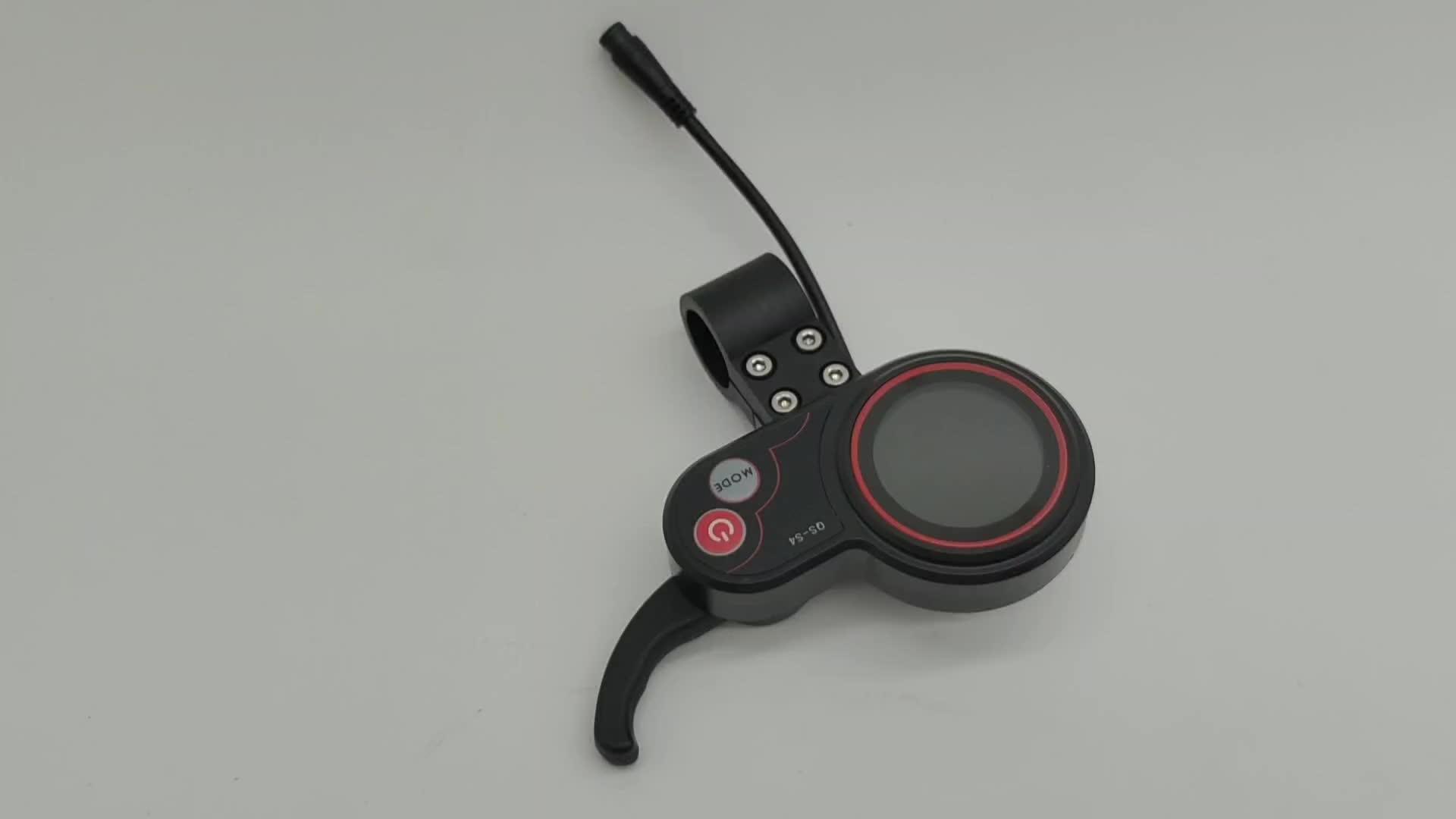 Qs-s4 Throttle Electric Scooter Thumb Speed Switch Lcd Display For Zero ...