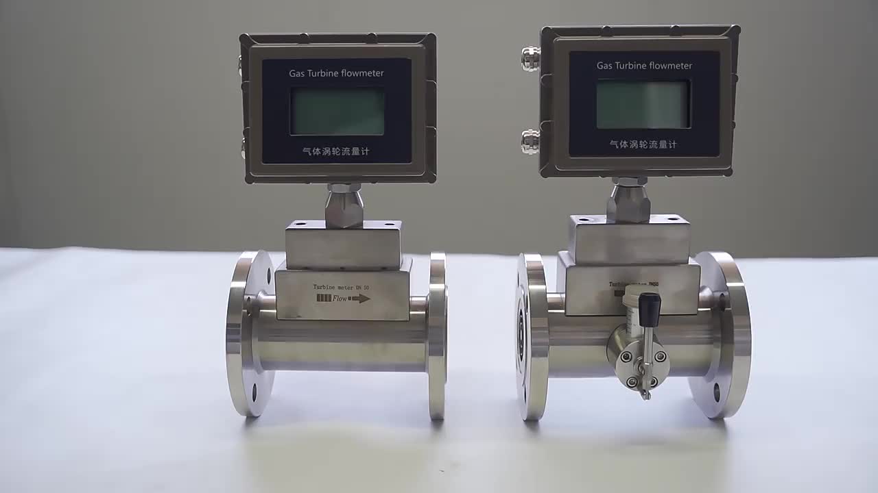 High Pressure Cryogenic Stainless Steel Turbine Design 4-20ma Output Natural Gas Turbine ...