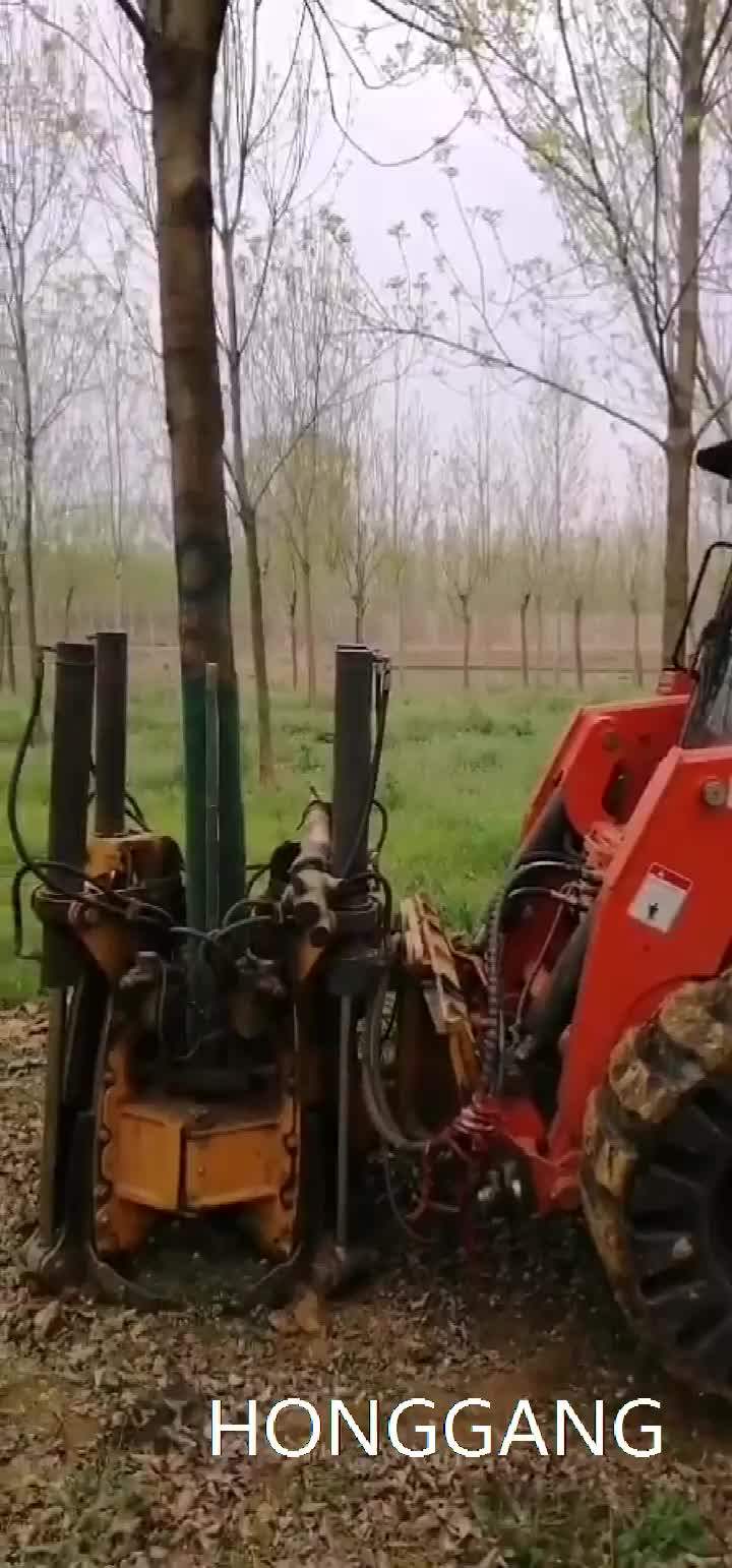 Hydraulic Tree Mover Spade Transplanter For Wheel Loader High ...