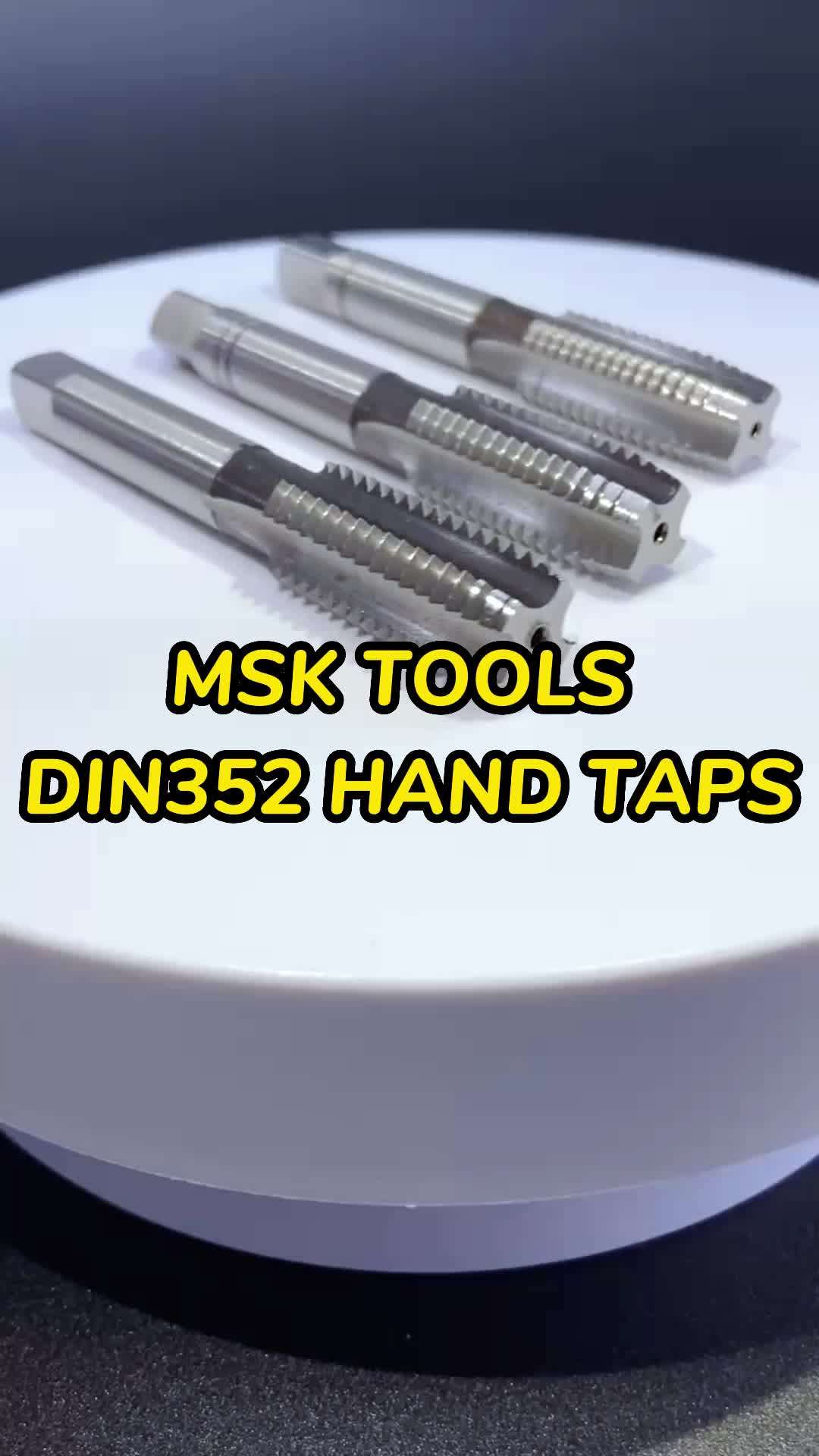 Din352 Stock Metric Hand Tap Tapping Tools Hss Tap Hand Taps - Buy Hand ...