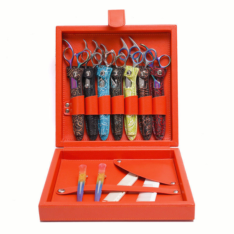 [USD 59.32] Japanese Hair Salon Personalized Leather Hair Stylist ...