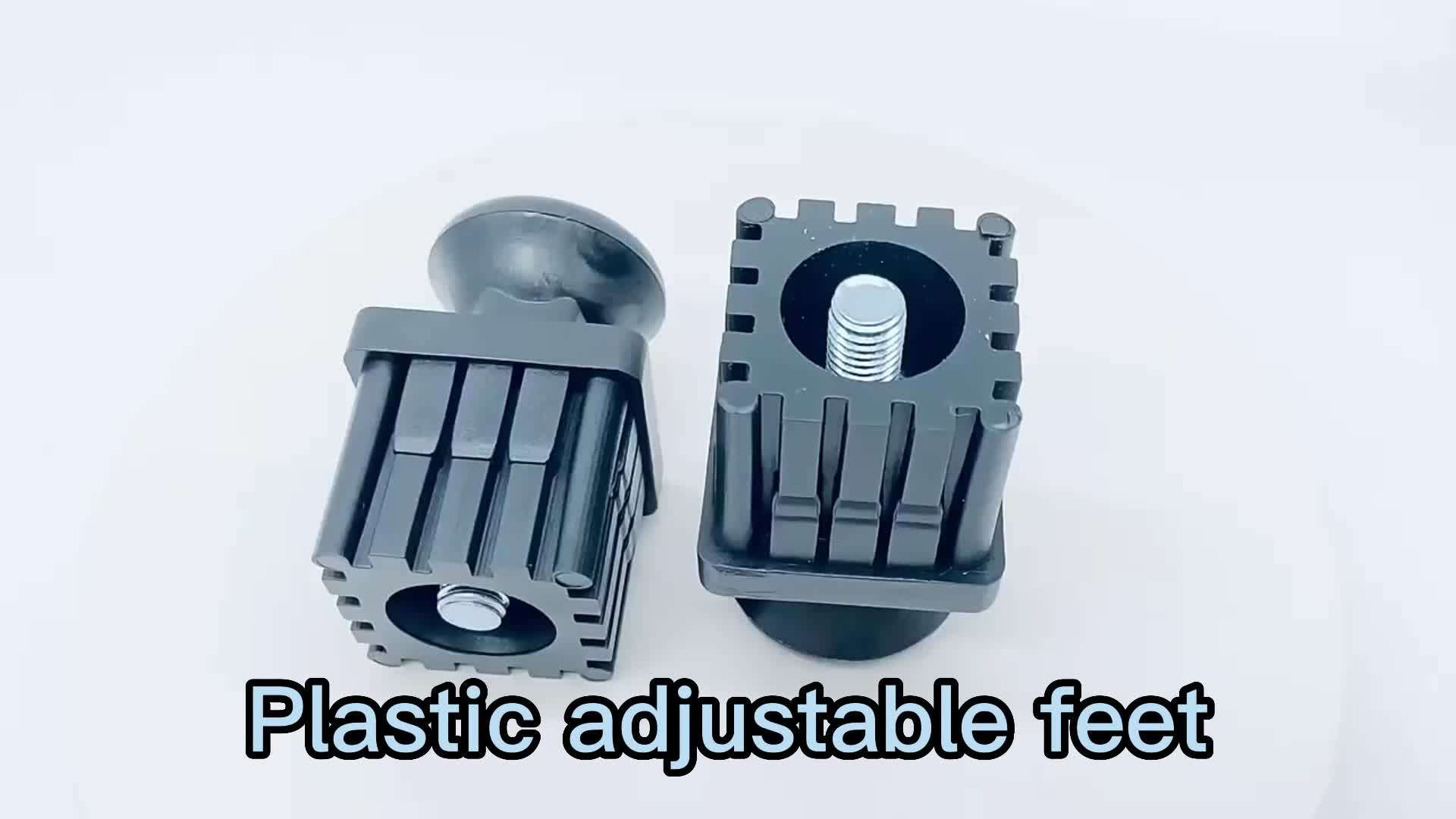 Plastic Pipe Fitting End Adjustable Threaded Holes Socket Square Nut ...